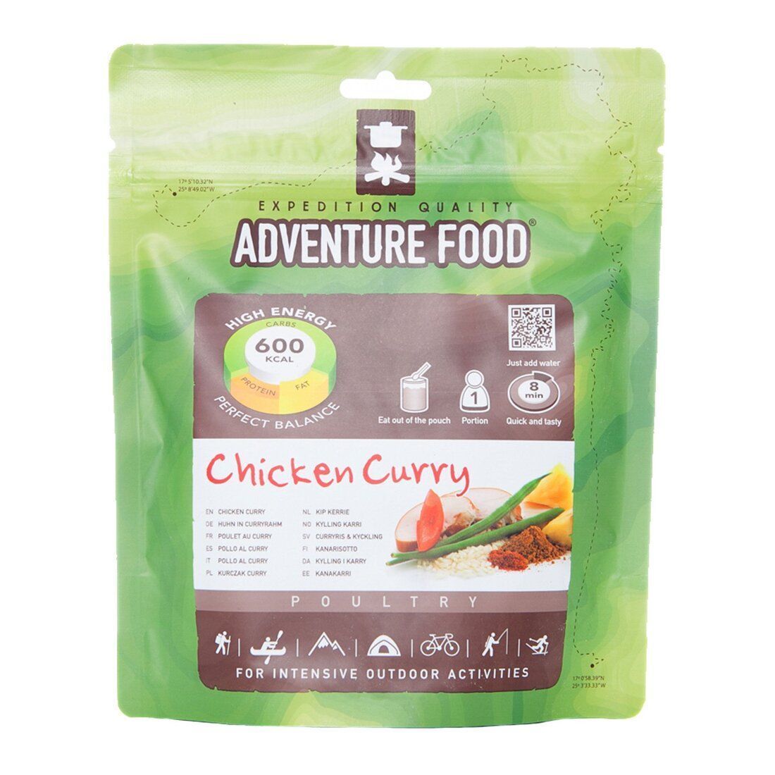 Сублимированная еда Adventure Food Chicken Curry Курица Карри — купить ...